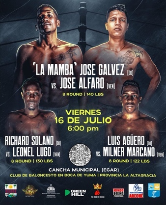 Claribel Mena vs. Diana Collado, Galvez vs. Alfaro | Boxing Bout | Tapology