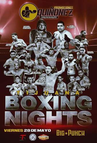 Victor Fonseca vs. Alejandro Garduño, Tijuana Boxing Nights | Boxing ...