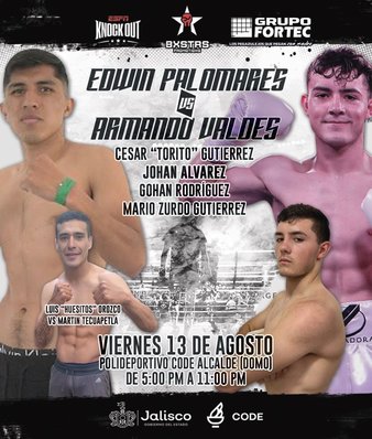 Cesar Gutierrez vs. Hugo Vazquez, Palomares vs. Valdes | Boxing Bout ...