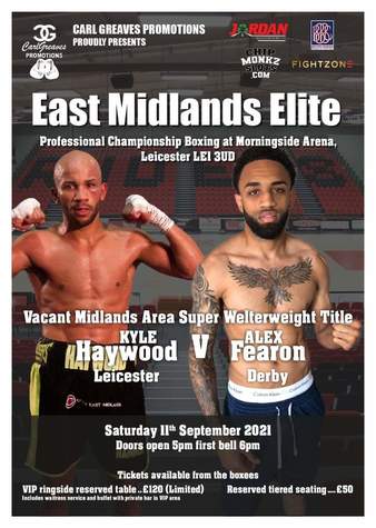 Carl Greaves Promotions CGP | Boxing Promoter | Tapology