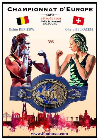 Olivia Belkacem vs. Oshin Derieuw, Belkacem vs. Derieuw | Boxing Bout ...