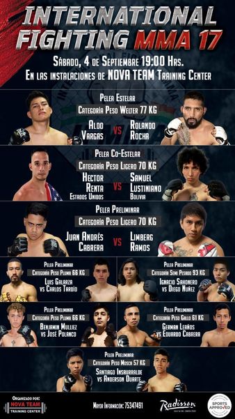 IFMMA 17 | MMA Event | Tapology