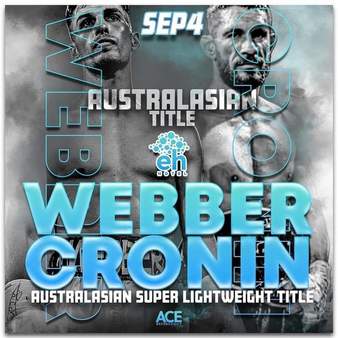 Webber vs. Cronin | Boxing Event | Tapology