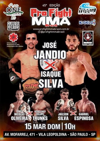 Pro Fight MMA Brasil 45 | MMA Event | Tapology