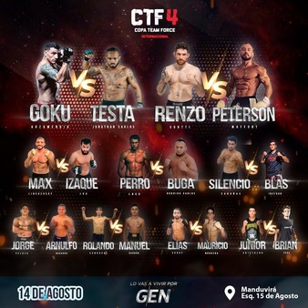 Blas Isfran vs. Angel Rodriguez Cabañas, CTF 4 | MMA Bout | Tapology
