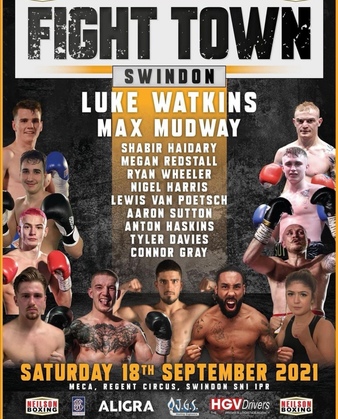 Megan Redstall vs. Ivanka Ivanova, Fight Town Swindon | Boxing Bout ...