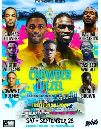 Crowder vs. Diezel | Boxing Event | Tapology