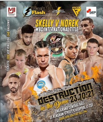 Carly Skelly vs. Dorota Norek, Destruction at the Dome | Boxing Bout ...