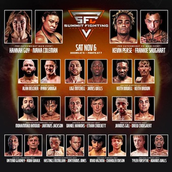 Lige Mitchell vs. James Wells, Summit FC 39 | MMA Bout | Tapology