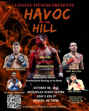 Kenzie Morrison vs. Skylar Thompson, Havoc on the Hill | Boxing Bout ...