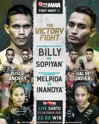 One Pride MMA Fight Night 51: Fight for Glory | MMA Event | Tapology