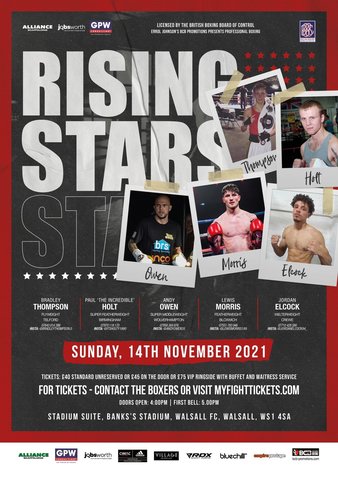 Rising Stars | Boxing Event | Tapology