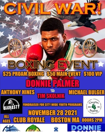 Donnie Palmer vs. Tim Skolnik, Palmer vs. Skolnik (Cancelled) | Boxing ...