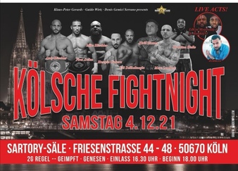 Sarah Liegmann vs. Nana Dokadze, Kolsche Fight Night | Boxing Bout ...