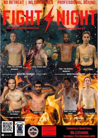 Lewis Chadwick vs. Chris Hunt, Fight Night | Boxing Bout | Tapology