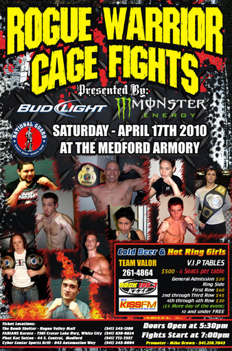 Rogue Fights 9: Medford Fight Night | MMA Event | Tapology