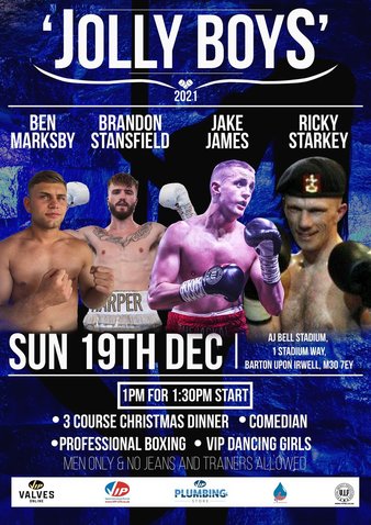 Joe Howarth vs. Jake Osgood, Jolly Boys | Boxing Bout | Tapology