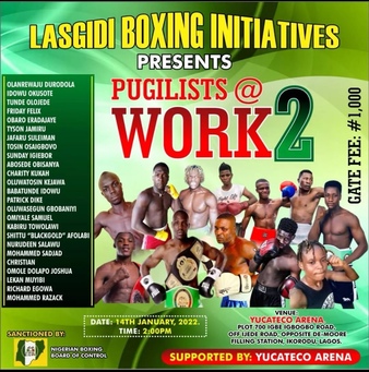 Pugilists @Work 2 | Boxing Event | Tapology
