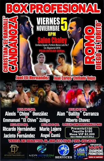 Candanoza vs. Romo | Boxing Event | Tapology