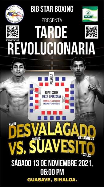 Alfredo Castro vs. Jesus Pinto Rabago, Tarde Revolucianaria | Boxing ...