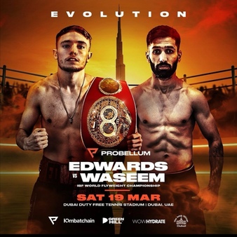 Edwards vs. Waseem: Evolution | Boxing Event | Tapology