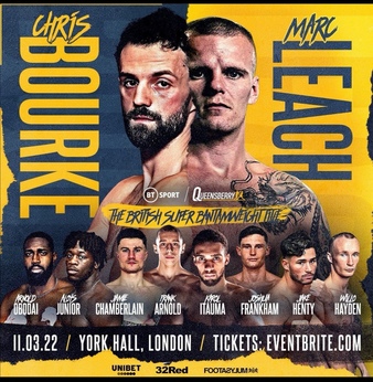 Bourke vs. Leach | Boxing Event | Tapology