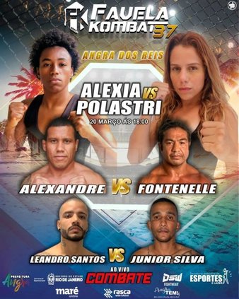 Alexia Thainara vs. Julia Polastri, Favela Kombat 37 | MMA Bout | Tapology