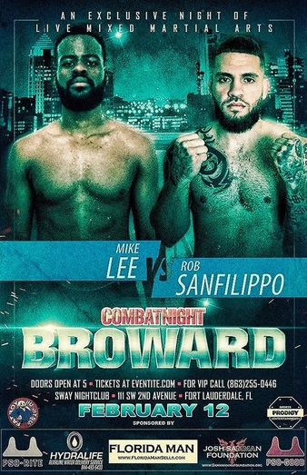 Combat Night: Broward | MMA & Kickboxing Event | Tapology