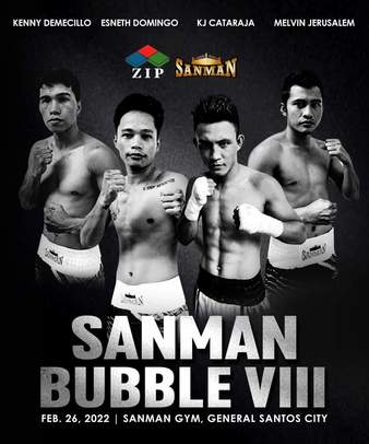 Sanman Bubble 8 | Boxing Event | Tapology