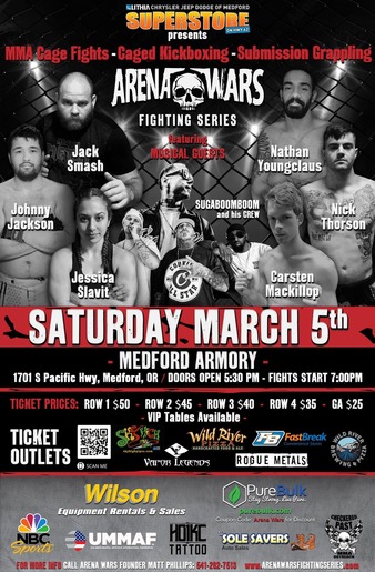 Arena Wars Fighting Series | MMA & Kickboxing Event | Tapology