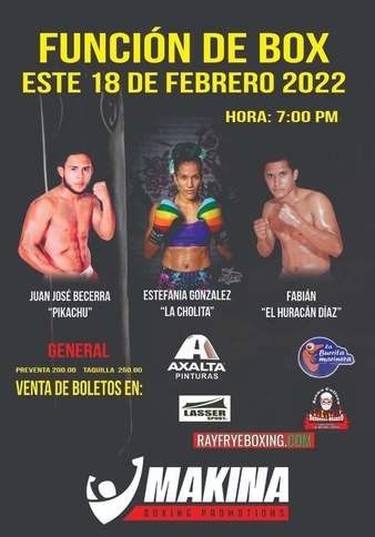 Funcion de Boxe | Boxing Event | Tapology