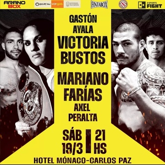 Victoria Noelia Bustos vs. Erica Alvarez, Farias vs. Ruiz | Boxing Bout ...