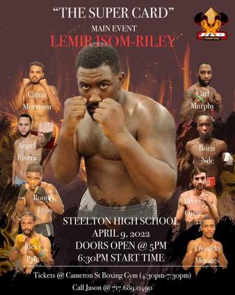 Carl Murphy vs. Tahlik Taylor, The Super Card | Boxing Bout | Tapology