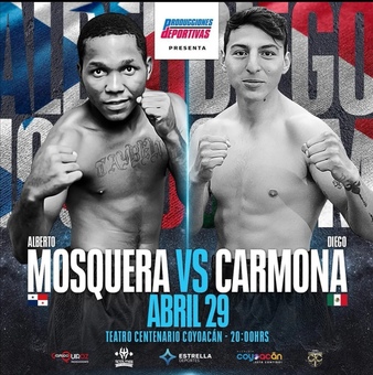 Mosquera vs. Carmona | Boxing Event | Tapology