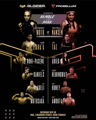 Joshua Tai vs. Viliami Liavaa, Rumble in the Park | Boxing Bout | Tapology