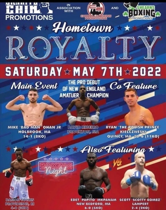 Hometown Royalty | Boxing Event | Tapology
