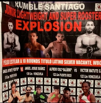 Dyana Vargas vs. Mirna Elizabeth La Hoz, Rumble Santiago | Boxing Bout ...