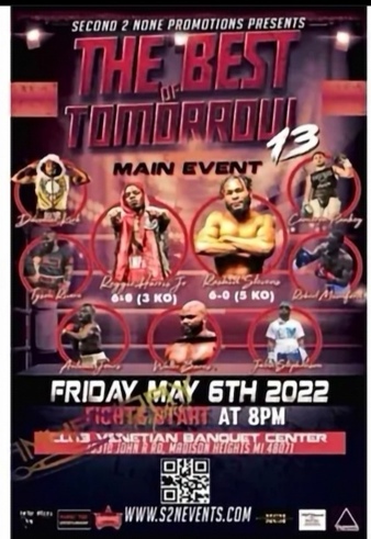 Cameran Pankey vs. Isaiah Stubbs, Best of Tomorrow 13 | Boxing Bout ...