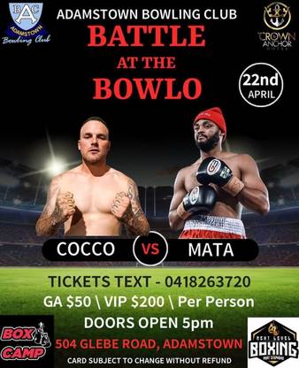 Battle at the Bowlo | Boxing Event | Tapology