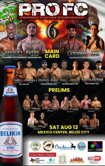 PRO FC 6: Vasquez vs. Pasos | MMA Event | Tapology