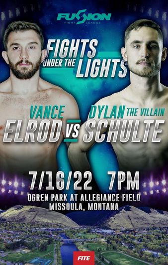 Vance Elrod vs. Dylan Schulte, Fusion Fight League | MMA Bout | Tapology