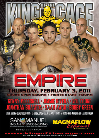 KOTC: Empire | MMA Event | Tapology