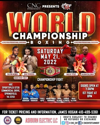 Tyrell Boyd vs. Eduardo Flores, Mends vs. Crossed | Boxing Bout | Tapology