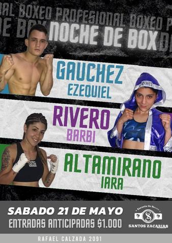 Daniela Rivero vs. Eliana Vanesa Orecchia, Noche de Boxeo | Boxing Bout ...