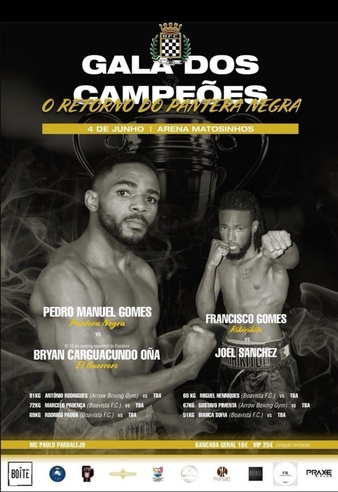 Pedro Manuel Gomes vs. Adan Martinez, Gala dos Campeones | Boxing Bout | Tapology