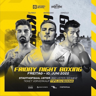 Sebastijan Šaćiri vs. Ali Garwe, Friday Night Boxing | Boxing Bout ...