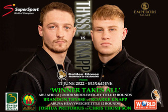 Joshua Pretorius vs. Chris Thompson, Thysse vs. Knapp | Boxing Bout | Tapology