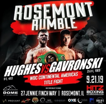 Rosemont Rumble: Hughes vs. Gavronski | Boxing Event | Tapology