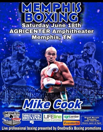 Memphis Boxing: Cook vs. Molina | Boxing Event | Tapology