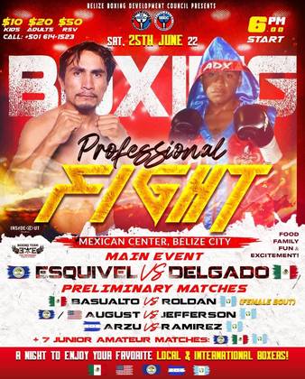 Eduardo Esquivel vs. Pedro Delgado, Esquivel vs. Chable | Boxing Bout ...